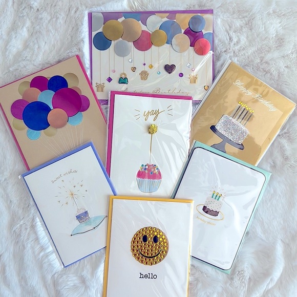 Papyrus | Party Supplies | Nwt Papyrus Birthday Card Bundle | Poshmark
